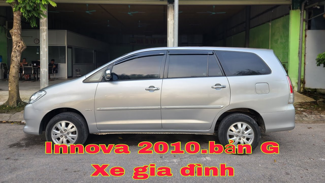 Mới về INNOVA 2010 bản G.Xe gia đình 100%..Cam kết không taxi không ...