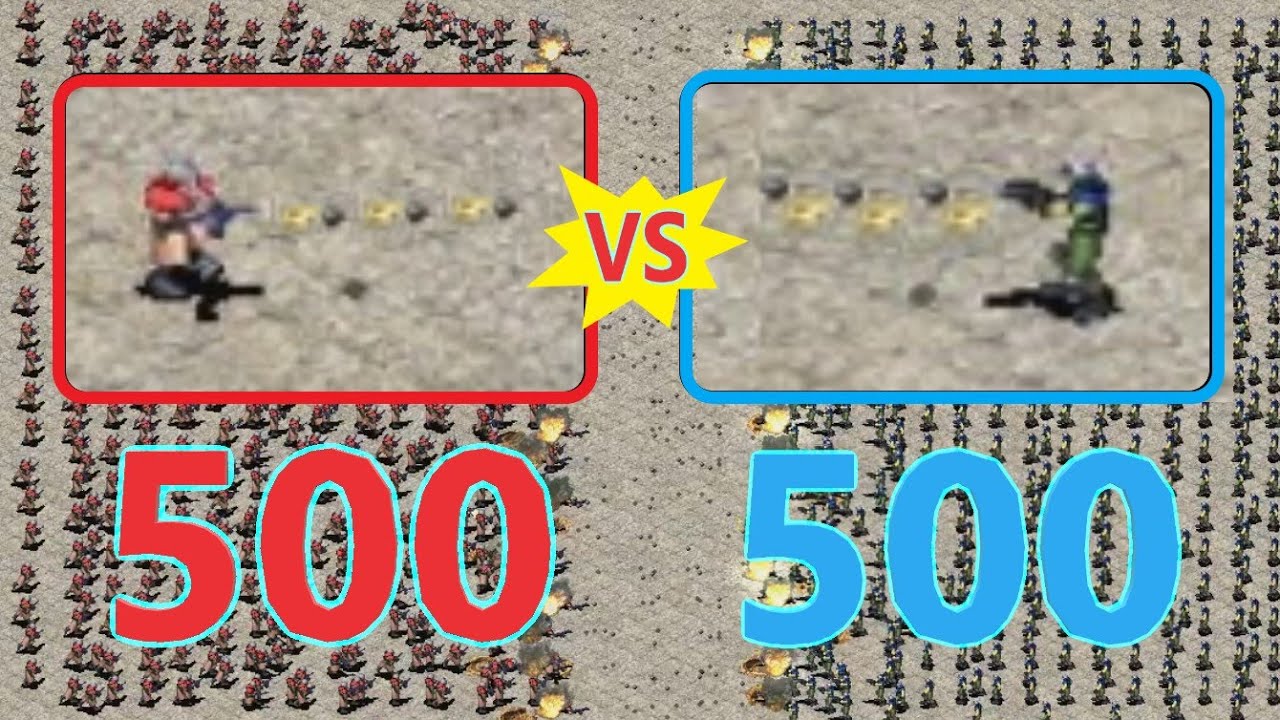 When infantry are using Tank Shells - Red Alert 2 - YouTube