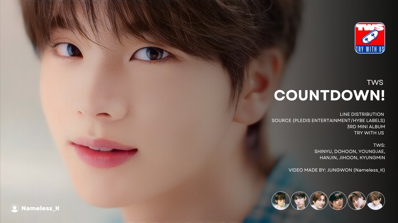 TWS - COUNTDOWN! (Line Distribution) - YouTube