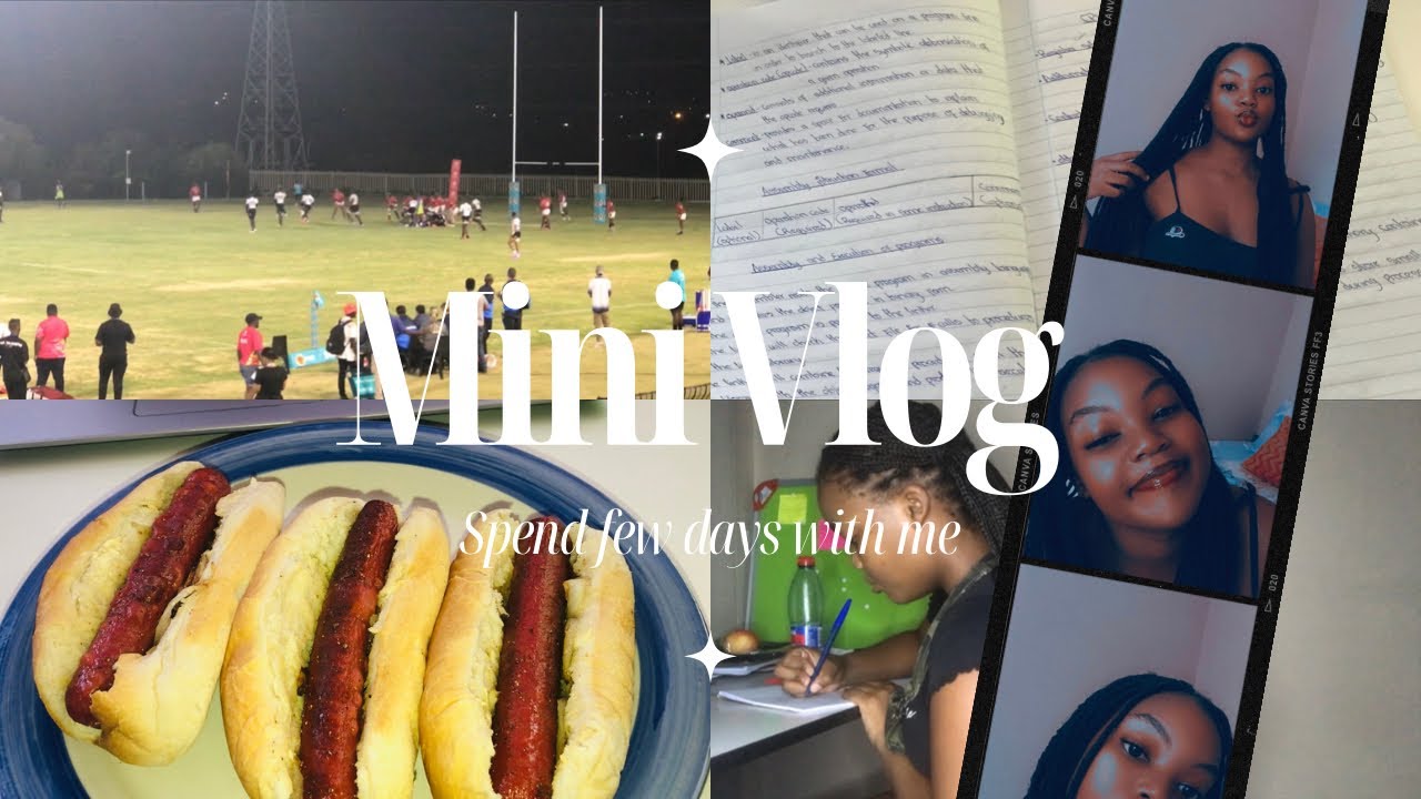 Mini Vlog|studying,cooking,….|TUT Student - YouTube