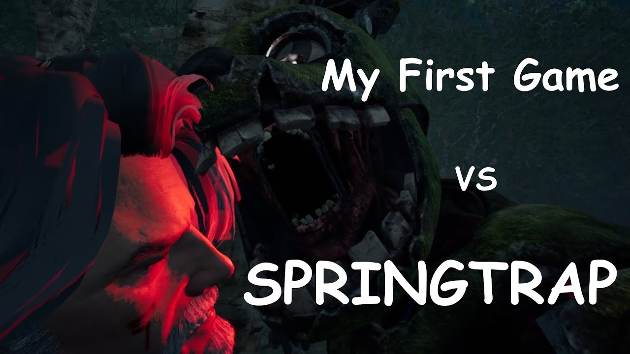 My First Game vs Springtrap | Dead by Daylight - YouTube