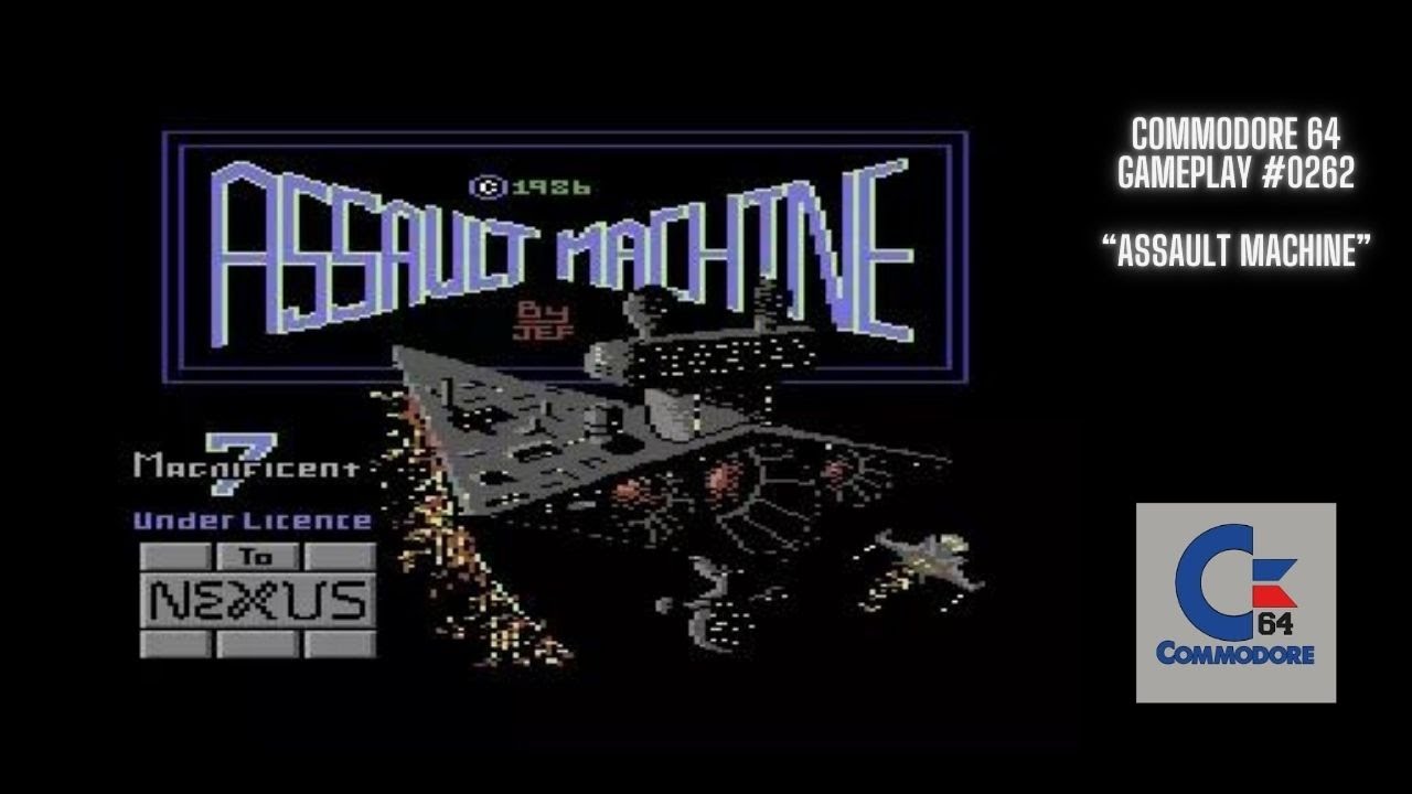 Assault Machine (Commodore 64 / Gameplay #0262) - YouTube