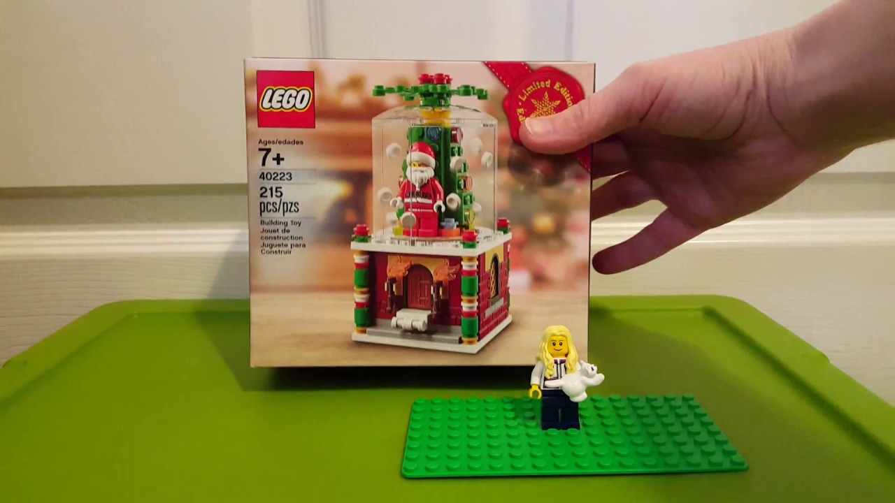 Lego Set 40223 Snowglobe Unboxing!!! - YouTube