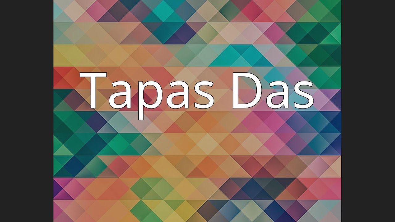 Tapas Das - YouTube
