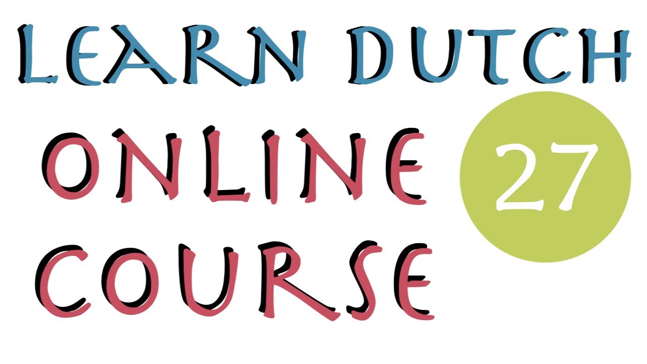 Learn Dutch lesson 27: gender in Dutch - YouTube