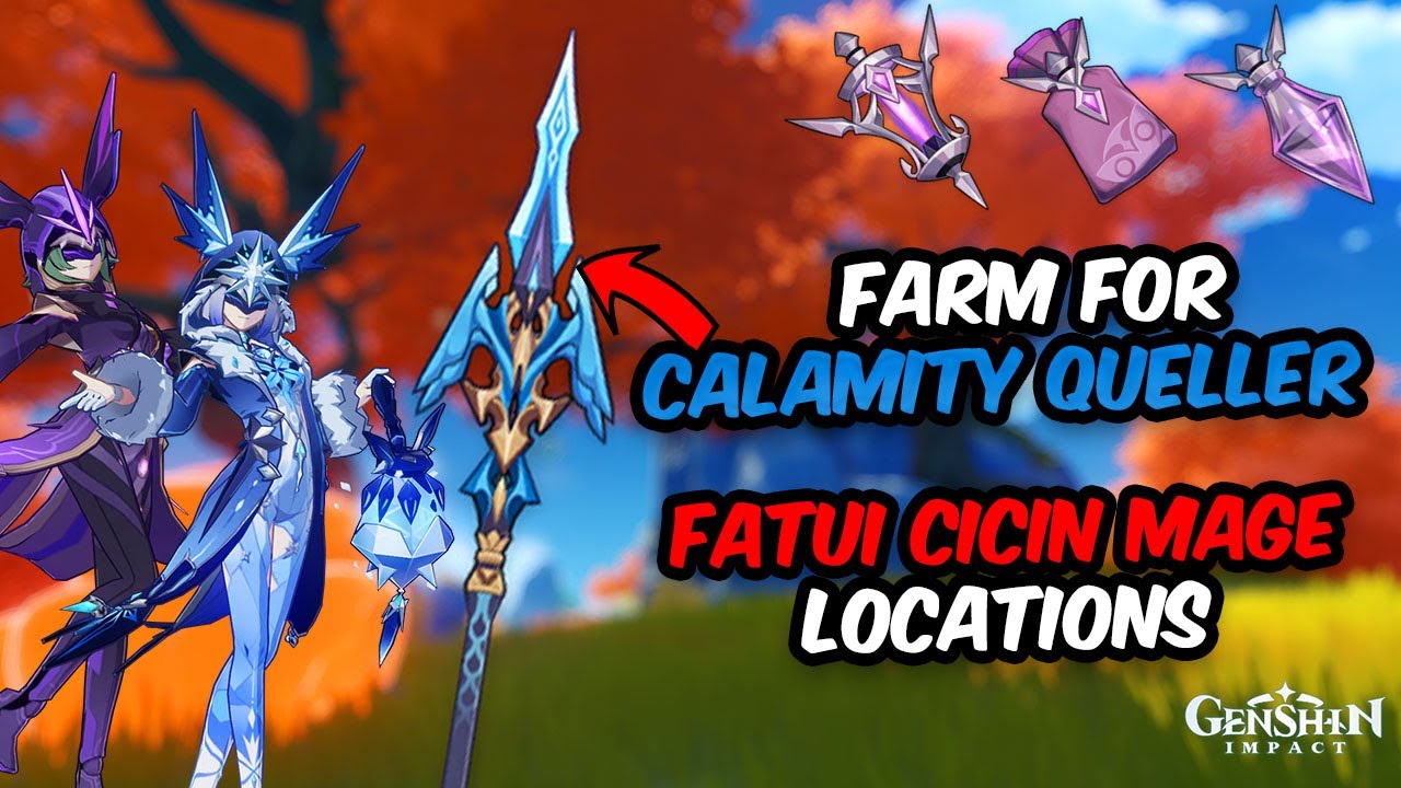 Fatui Cicin Mage 29 Locations [updated guide] | farm for Shenhe's ...