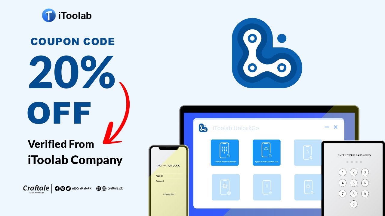 (20% OFF) 🔥 iToolab UnlockGo iPhone Coupon Code 2023 | CB9 - YouTube