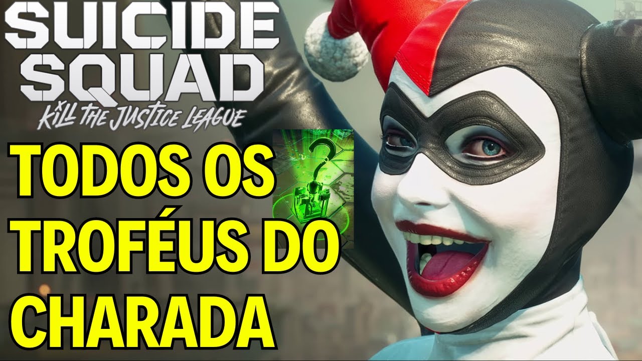 ESQUADRÃO SUICIDA MATE A LIGA DA JUSTIÇA - TODOS TROFÉUS DO CHARADA ...