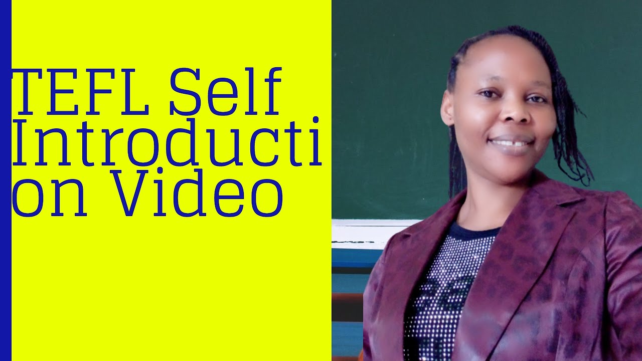 TEFL Introduction Video by Teacher Stance - YouTube