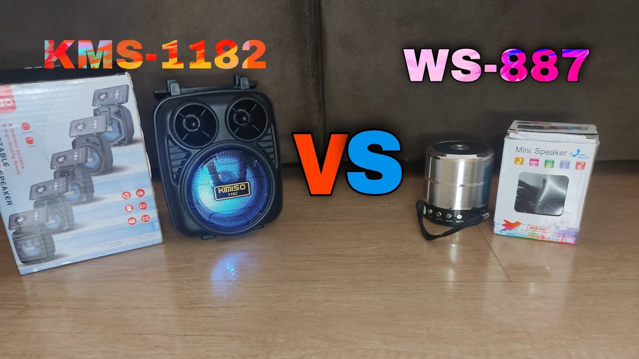 Kimiso kms-1182 VS ws-887 qual vale mais a pena? - YouTube