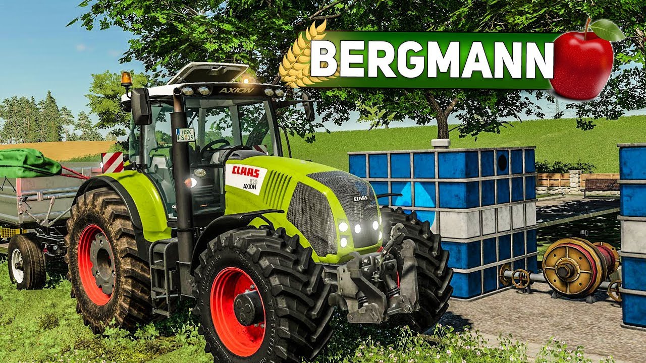 LS19 HOF BERGMANN #9: APFELBÄUME auf dem Hof! | LANDWIRTSCHAFTS ...