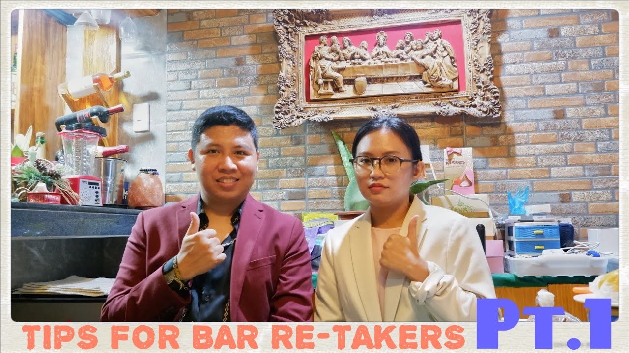 Tips for Bar Re-Takers: BAR EXAM IS NOT EASY (Part 1) - YouTube