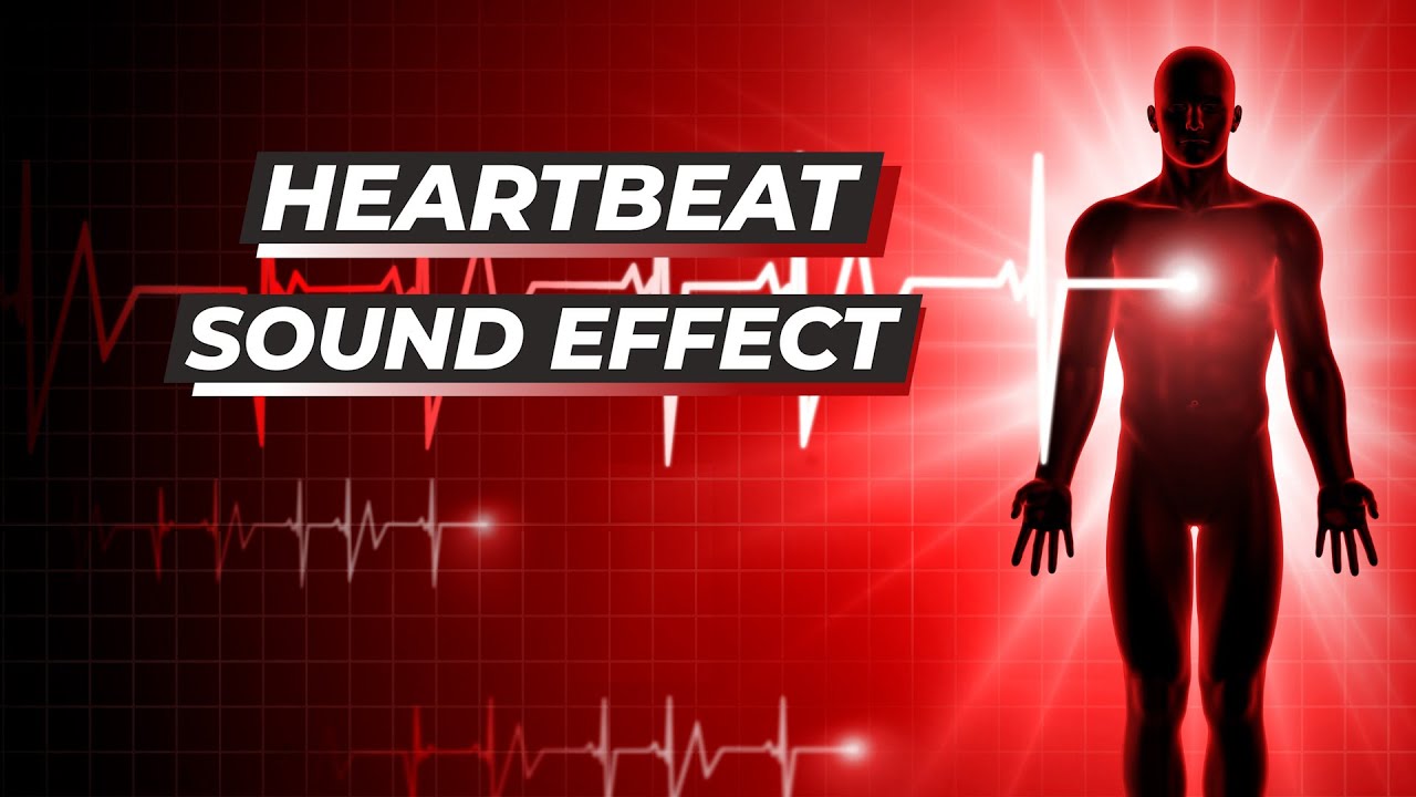 Heartbeat Sound Effect | Realistic Pulse Audio - YouTube