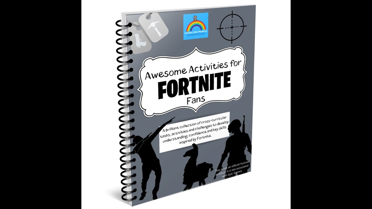 Awesome Activities for Fortnite Fans Flip Through - YouTube