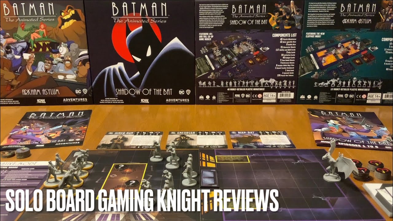 Batman: The Animated Series - Shadow of the Bat Solo REVIEW - Board ...