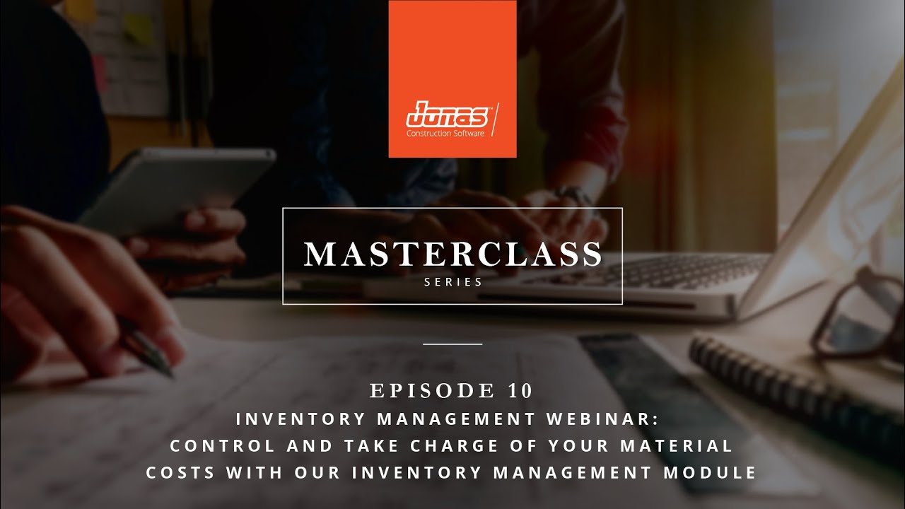 Jonas Masterclass Ep 10: Inventory Management - YouTube