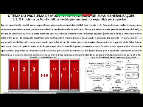 O PROBLEMA DE MONTY HALL EXPANDIDO A n PORTAS, APLICADO A QUESTÕES DE ...