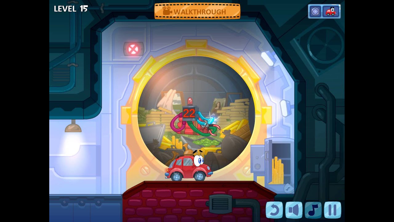 Wheely 7: Detective -- Level 15 Walkthrough - YouTube