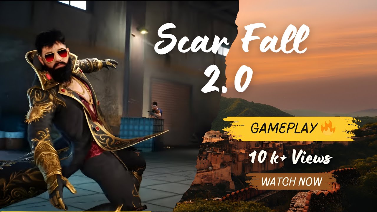 SCAR FALL 2.0 RUSH GAMEPLAY 🔥#scarfall #battleroyale #gaming - YouTube