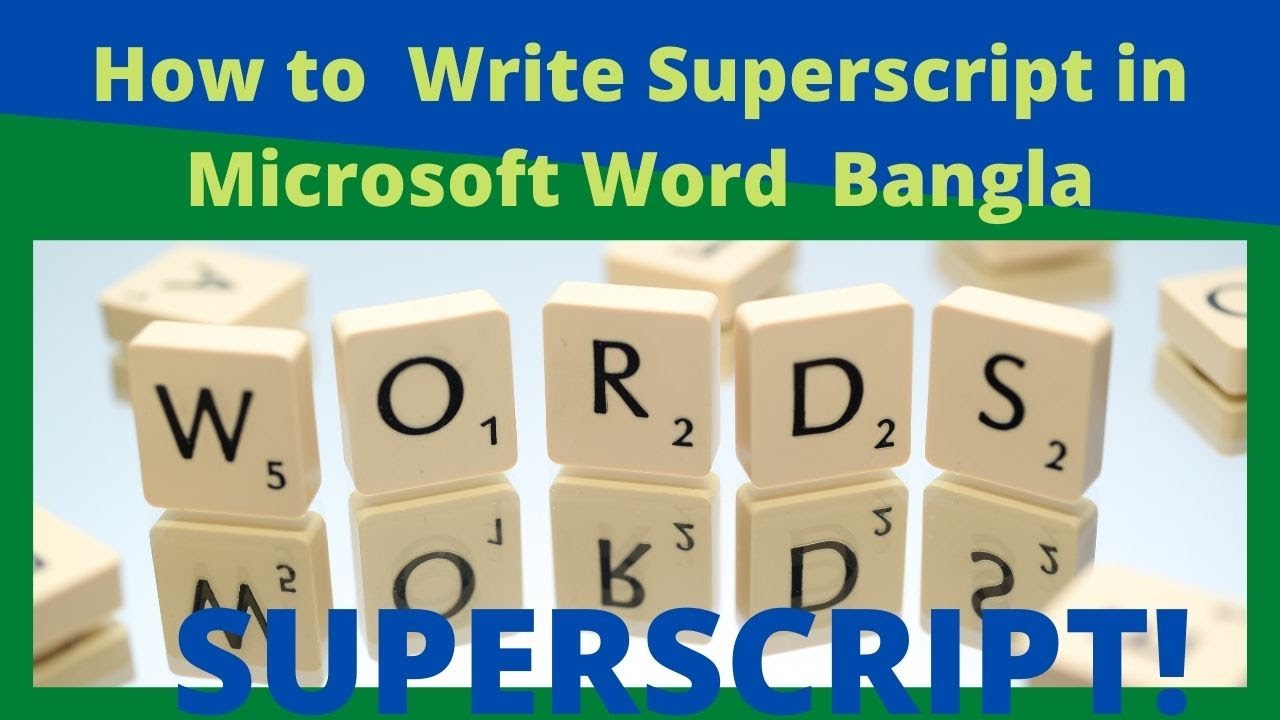 How To Write Superscript In Word YouTube how-to-write-superscript-in-word-youtube