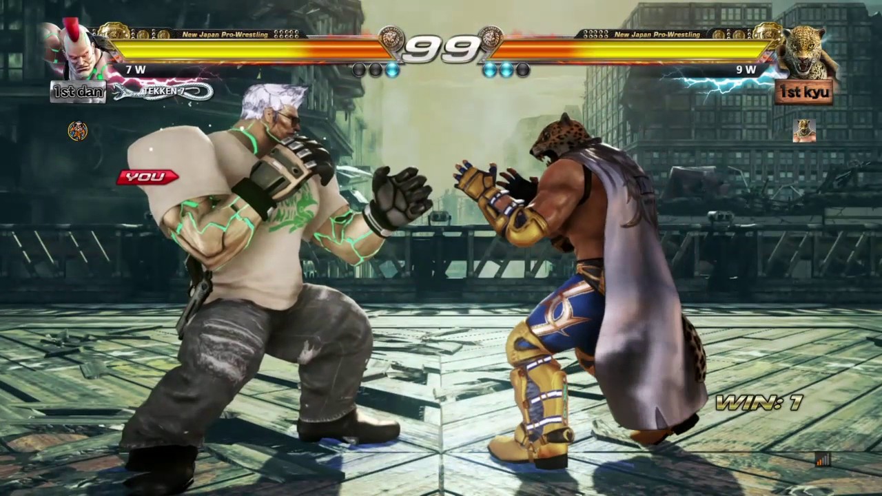 TEKKEN7 ranked matches JACK7 - YouTube