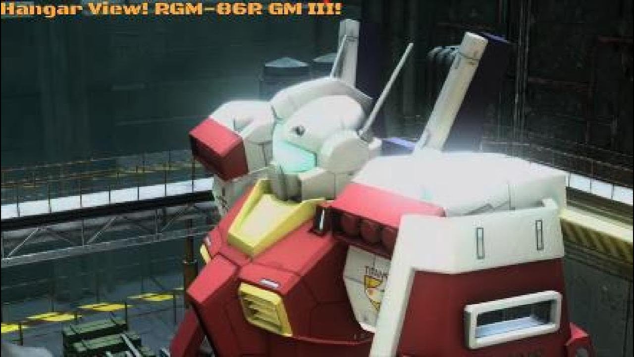 GBO2: Hangar View! RGM-86R GM III (GM II Colors) - YouTube