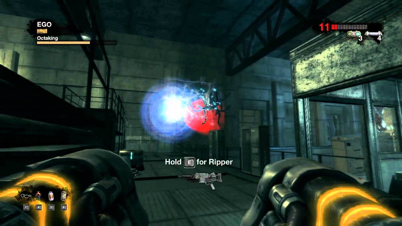 Duke Nukem Forever - How to kill Octaking boss - YouTube