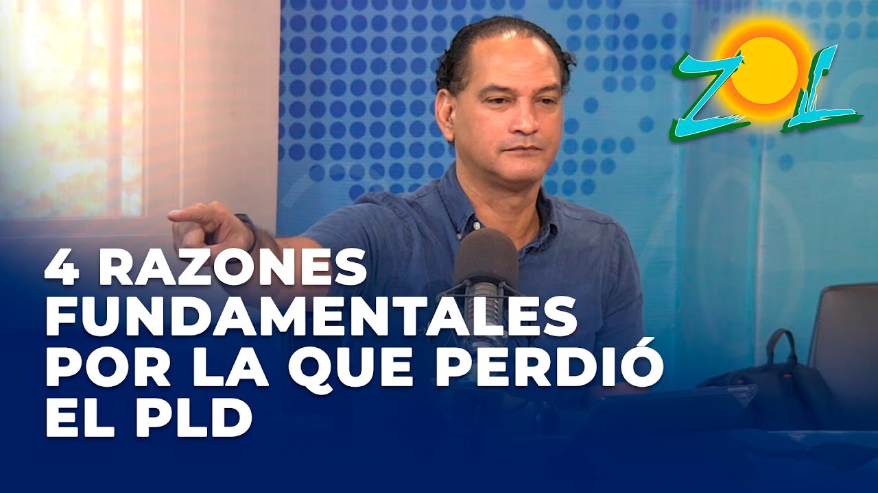 Jose Laluz: Las 4 razones fundamentales por la que perdió el PLD - YouTube