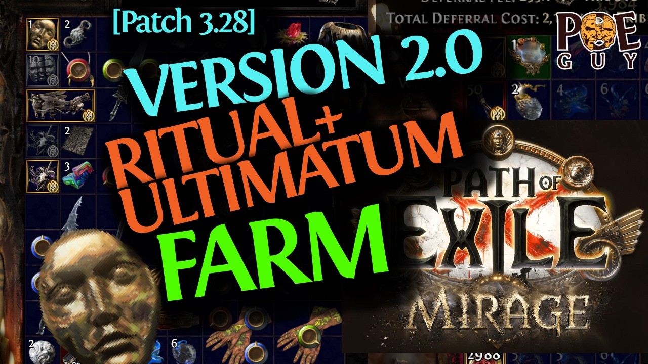 [PoE 3.28] RITUAL/ULTIMATUM Combo Farm - Version 2.0 - // Farm just got ...