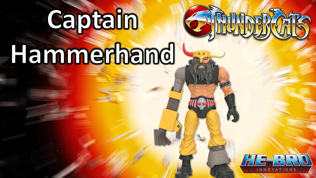 Captain Hammerhand Super7 ThunderCats action figure review by He-Bro ...