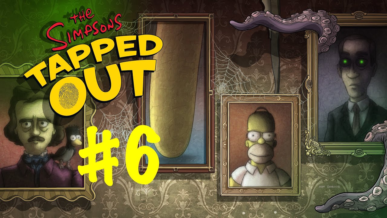 The Simpsons tapped out-walkthrough-Part 6-building the town - YouTube