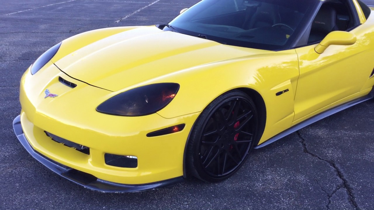 2007 ZO6 CORVETTE SUPERCHARGED BUILT MOTOR TONS OF UPGRADES FAST AS ...