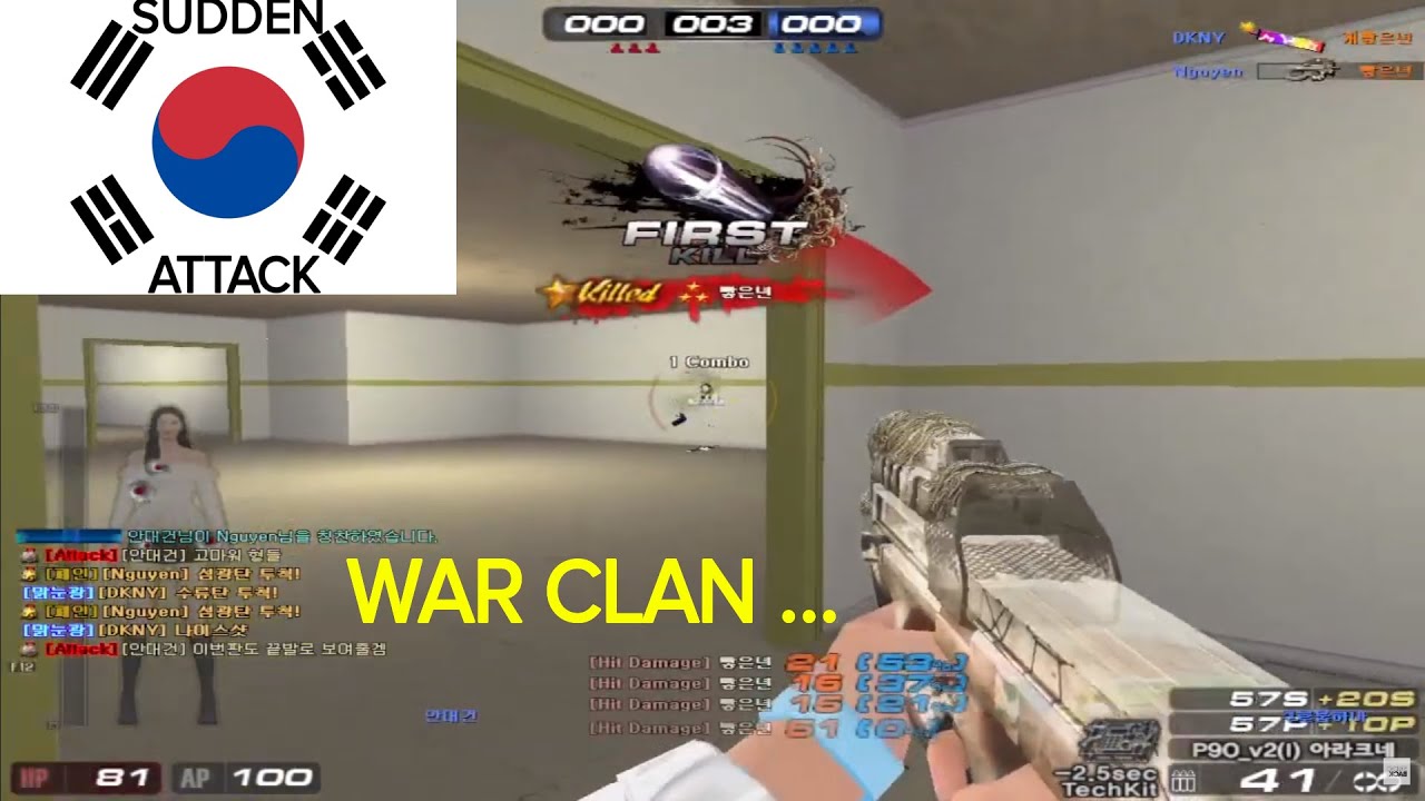 [ Sudden Attack #977 ] WAR CLAN P181 | Biệt Đội Thần Tốc - YouTube