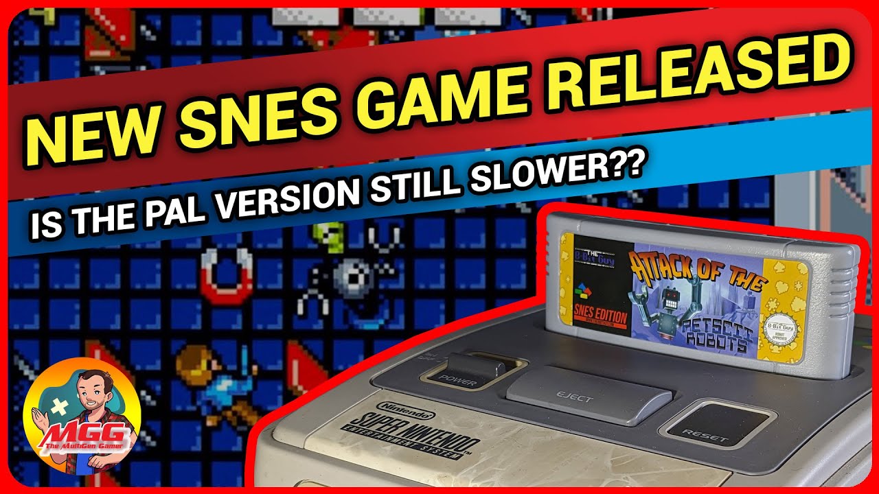 Attack of the PETSCII Robots :: PAL SNES Review - YouTube