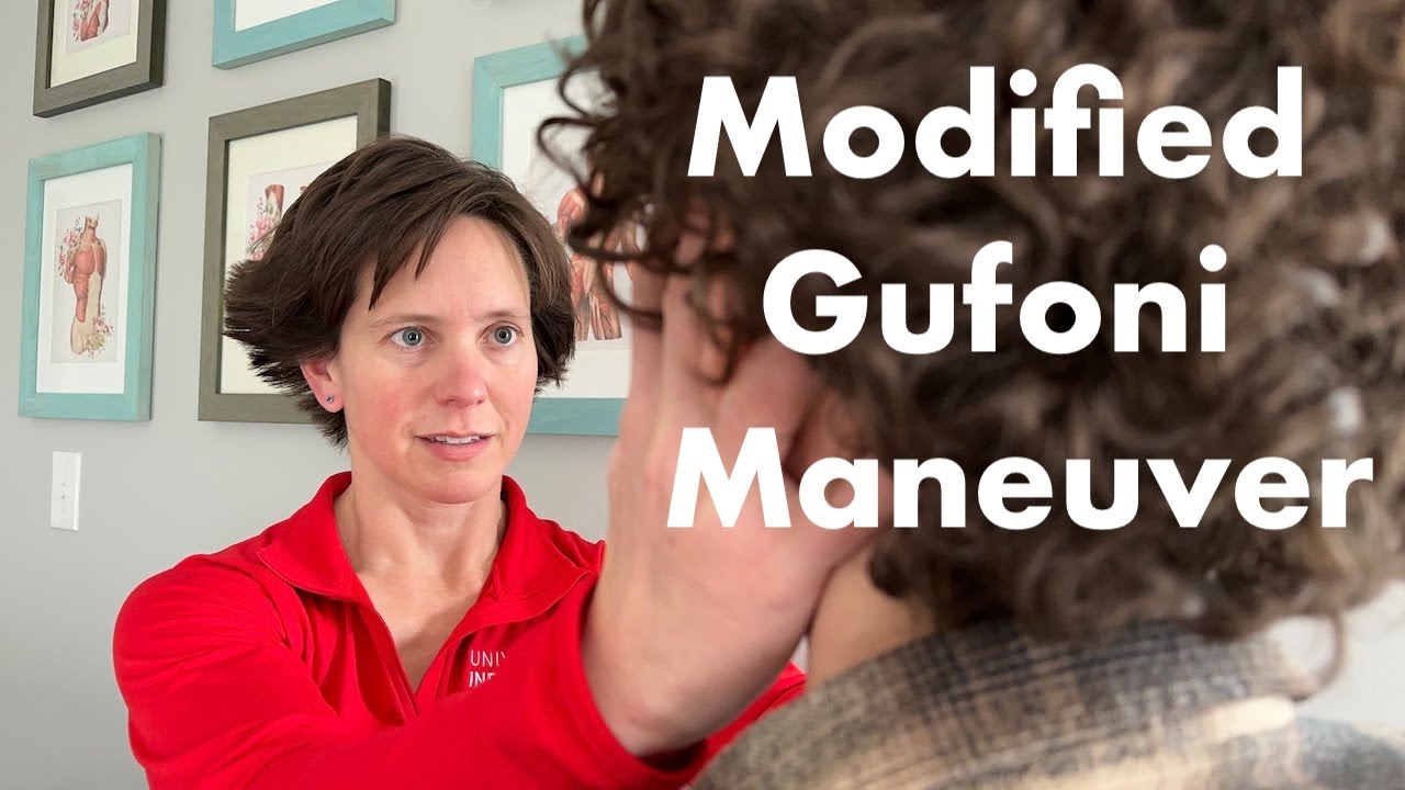 Modified Gufoni Maneuver - YouTube