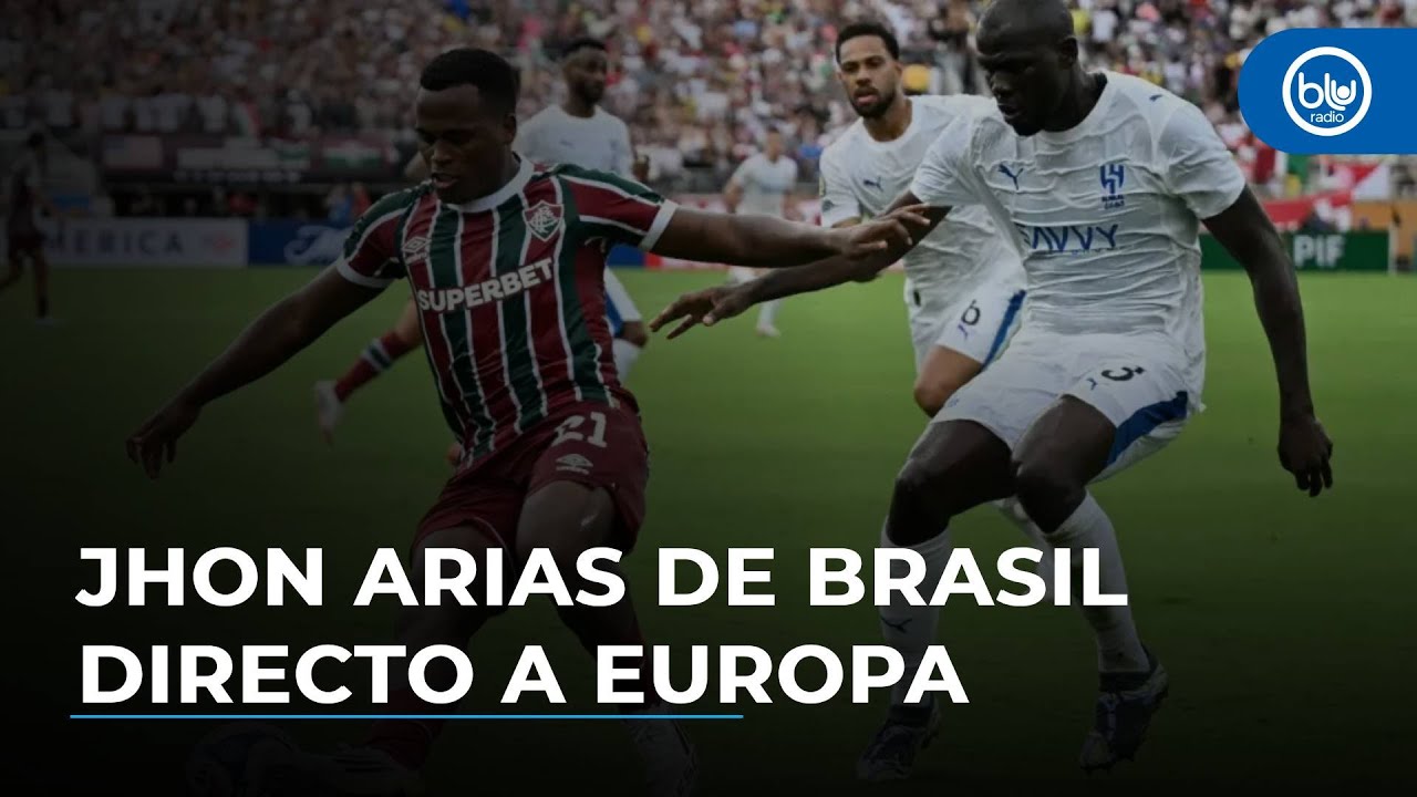 Jhon Arias de Brasil directo a Europa - YouTube