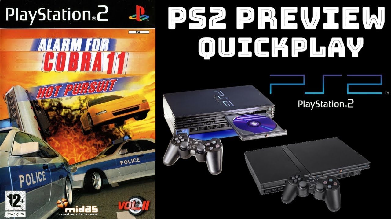 [PREVIEW] PS2 - Alarm for Cobra 11: Hot Pursuit (HD, 60FPS) - YouTube