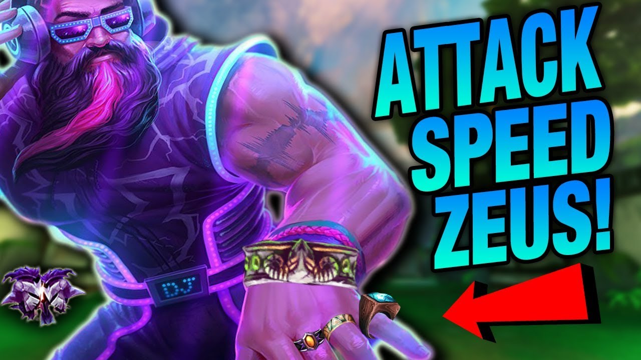 CAN AN ADC EVEN KEEP UP WITH ATTACK SPEED ZEUS?! - Masters Ranked Duel ...