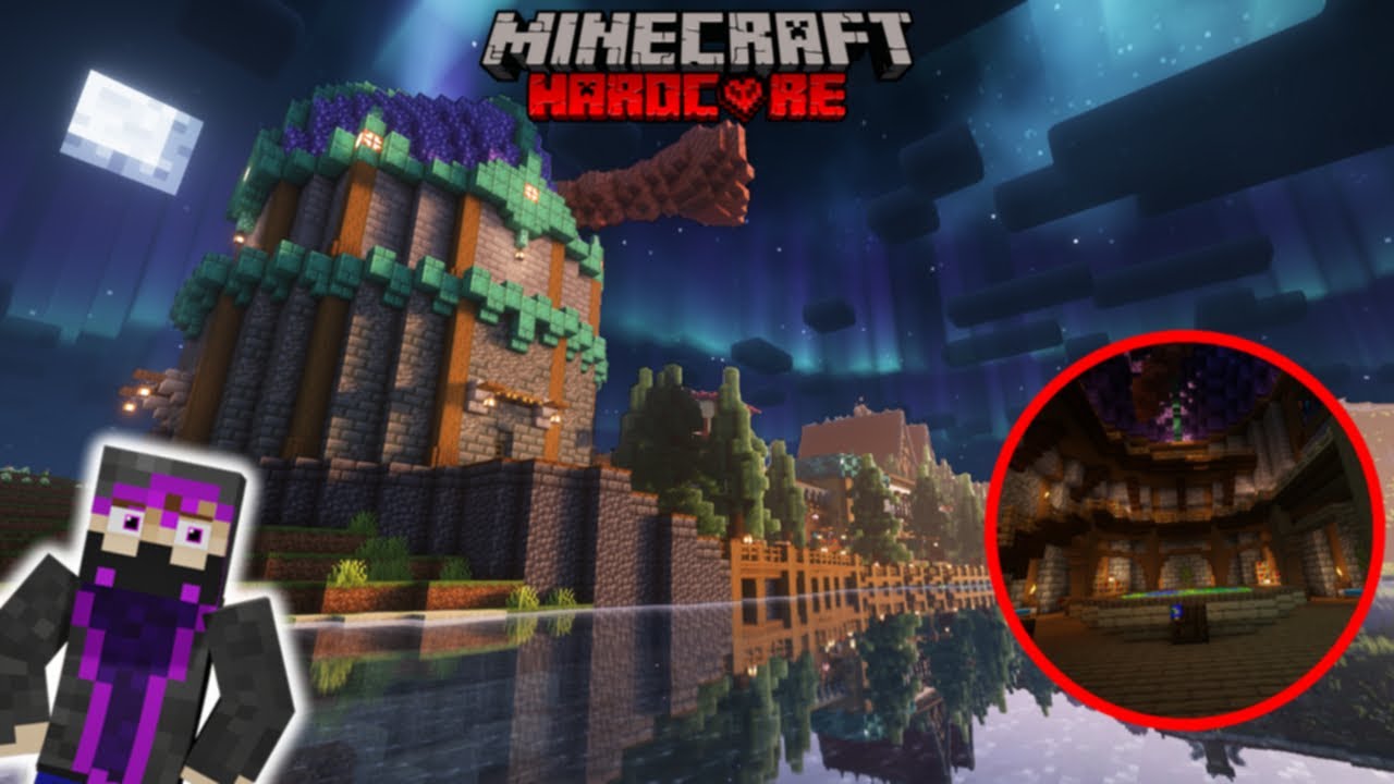 Building a Giant Observatory in Hardcore Minecraft! - YouTube