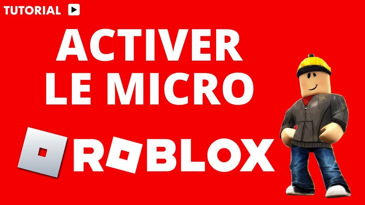 Comment activer le micro sur Roblox - YouTube