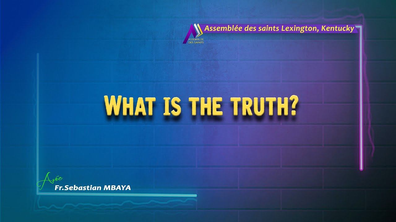 What is the truth? - YouTube