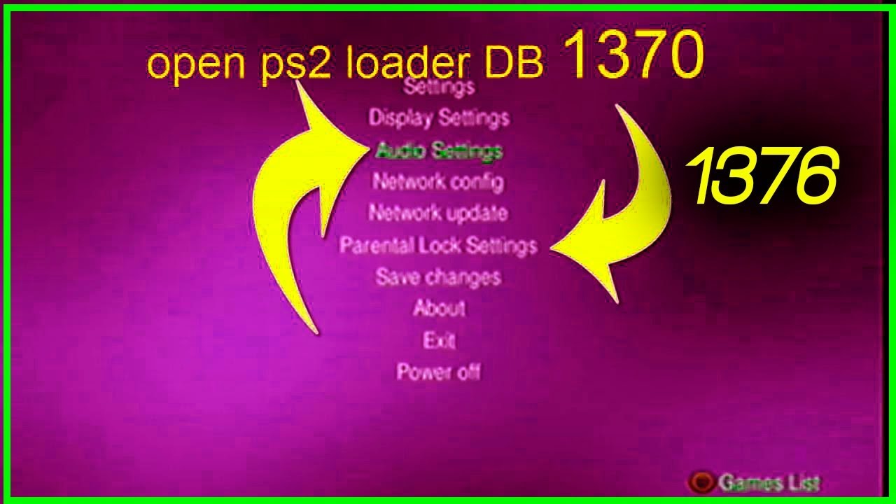 NUEVO VERSION DEL OPL DB. 1370/1376 CON SOPORTE DE SONIDO | ps2 | - YouTube