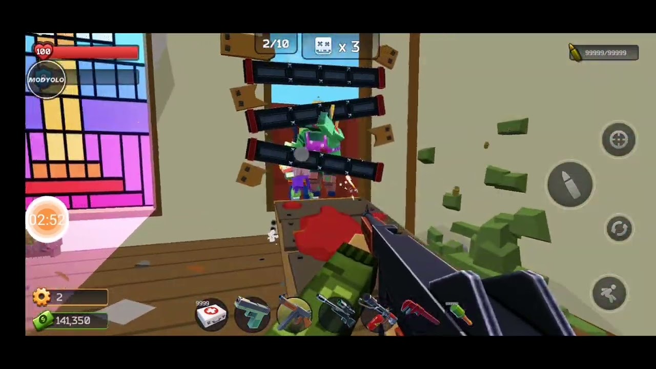 Pixel Gun Combat zombie V4.1.7 menu mod by modyolo | www.modyolo.com ...