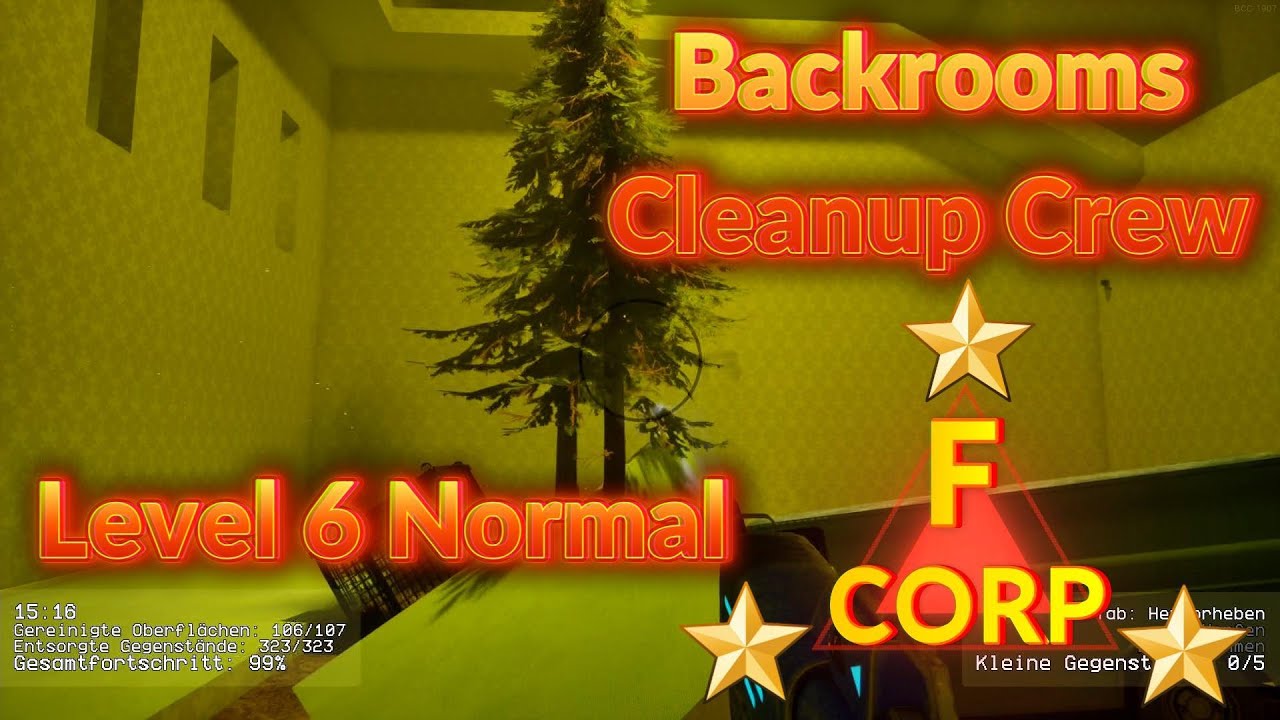 Backrooms Cleanup Crew - Level 6 Normal F CORP - YouTube