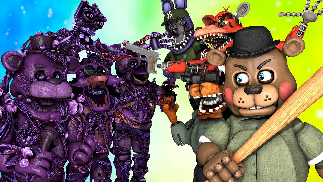 [SFM FNaF] San Andreas vs Toxic Animatronics - YouTube
