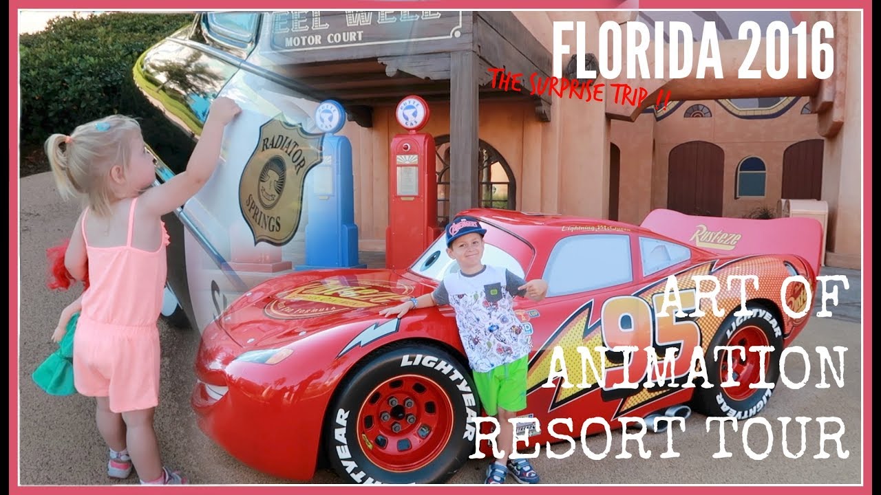 SURPRISE DISNEY VACATION 2016 - DAY 11 - DISNEY'S ART OF ANIMATION ...