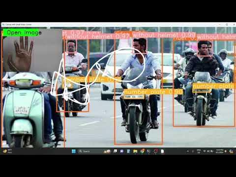 Virtual Black Board:Interactive Hand Drawing App using OpenCV and Hand Tracking | Python ...