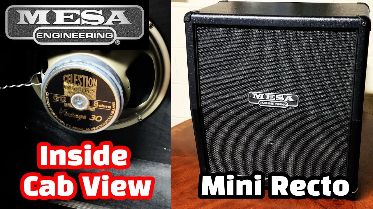 The Mesa Mini Recto Cab - YouTube