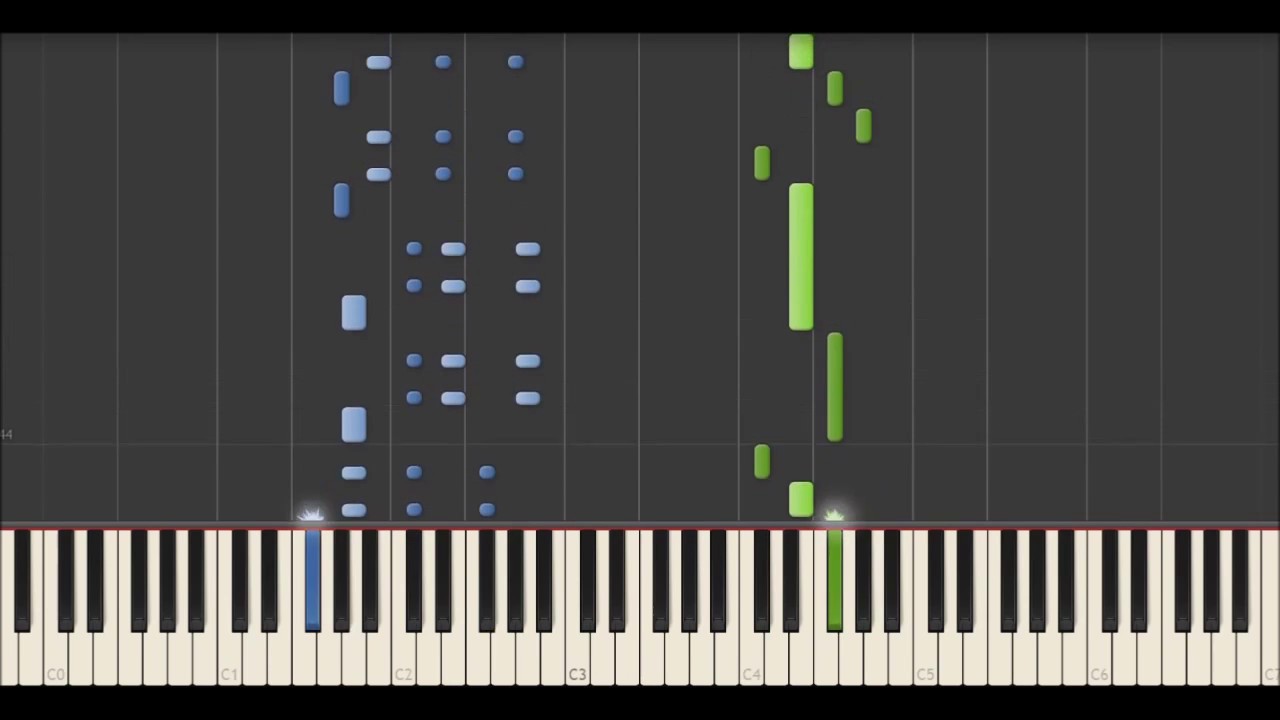 Dave Thomas - The Skeleton's Waltz (Synthesia Tutorial) - YouTube