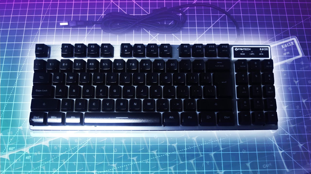 Keyboard Membrane Compact dari Fantech | Review Fantech Fighter K613X ...